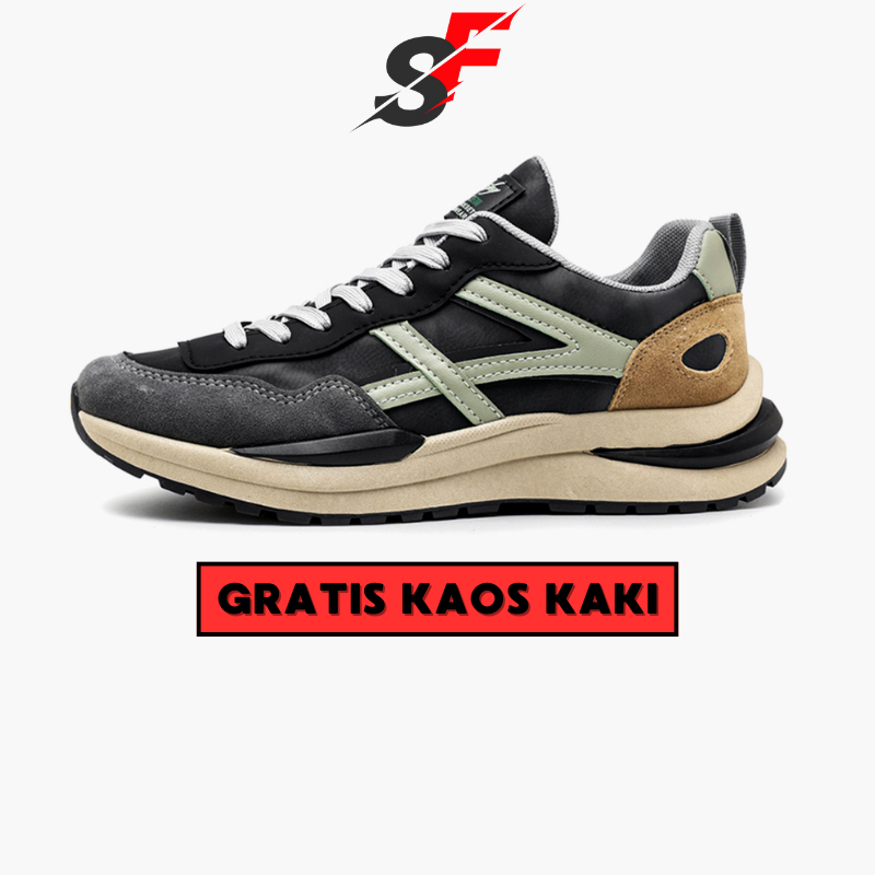 Jual Sneaker Furious sepatu pria keren terbaru F42 spatu peria gaya casual sporty | Shopee Indonesia