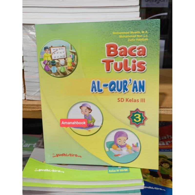 Jual Buku Baca Tulis Alquran SD Kelas 3 Yudistira | Shopee Indonesia
