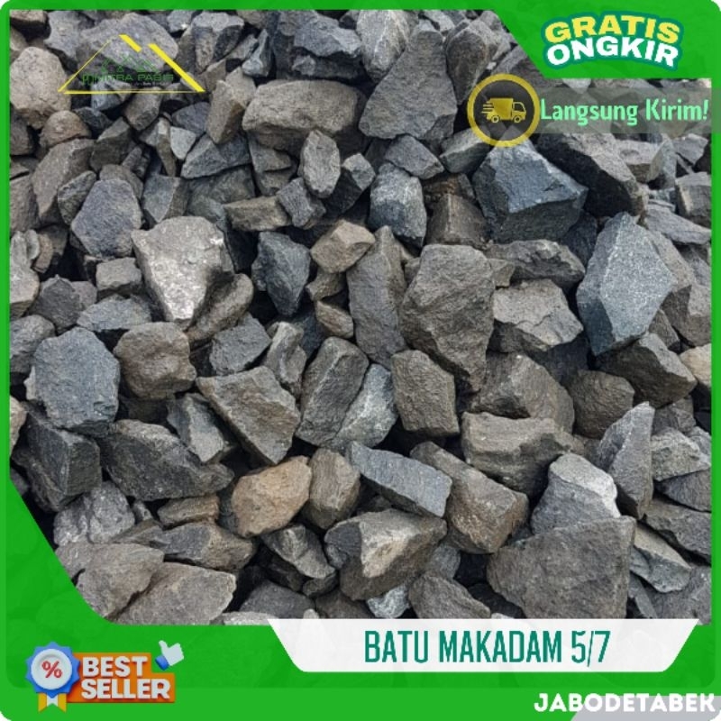 Jual Batu Makadam Per Truck - Ukuran 5-7 cm | Shopee Indonesia