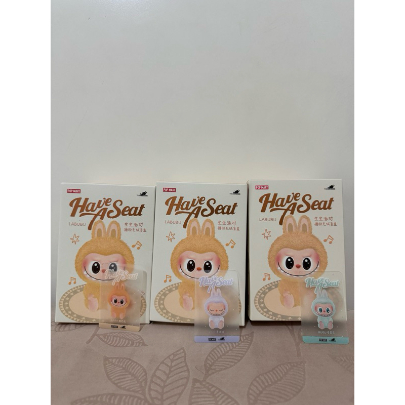 Jual labubu v2 have a seat selected ZIZI original popmart | Shopee ...