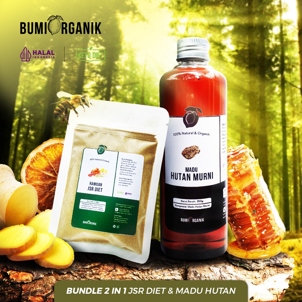 Jual JSR + MADU HUTAN/MULTIFLORA 2IN1 RESEP.DR ZAIDUL AKBAR HERBAL BUMI ...