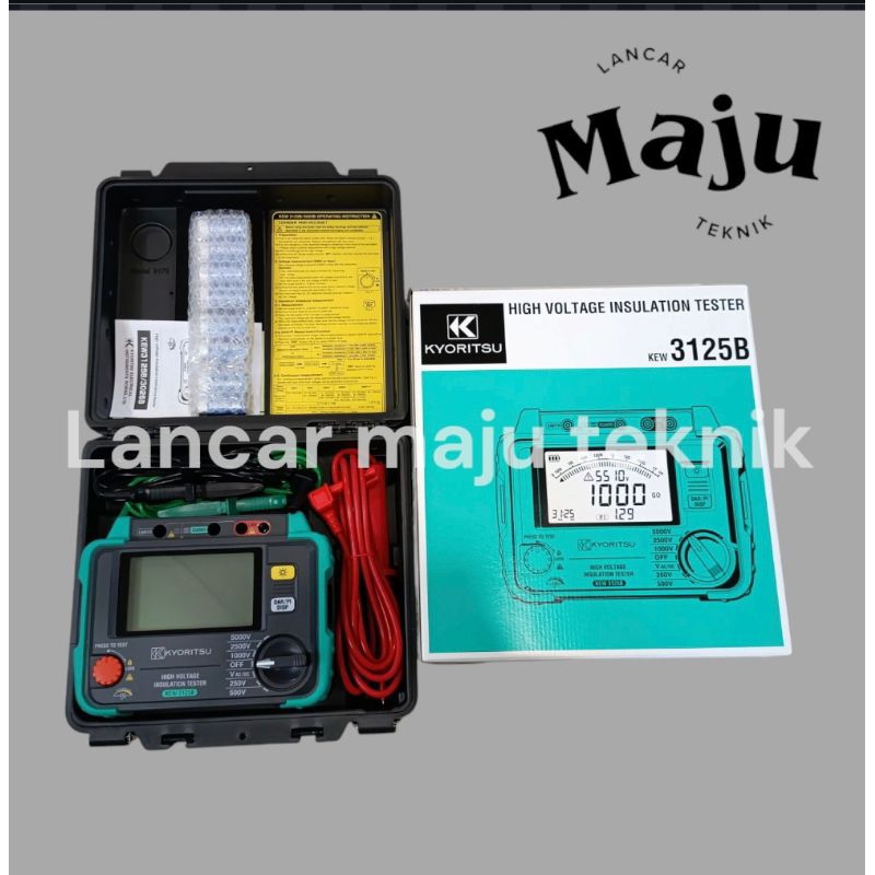 Jual Kyoritsu 3125B High Voltage Insulation Testers | Shopee Indonesia