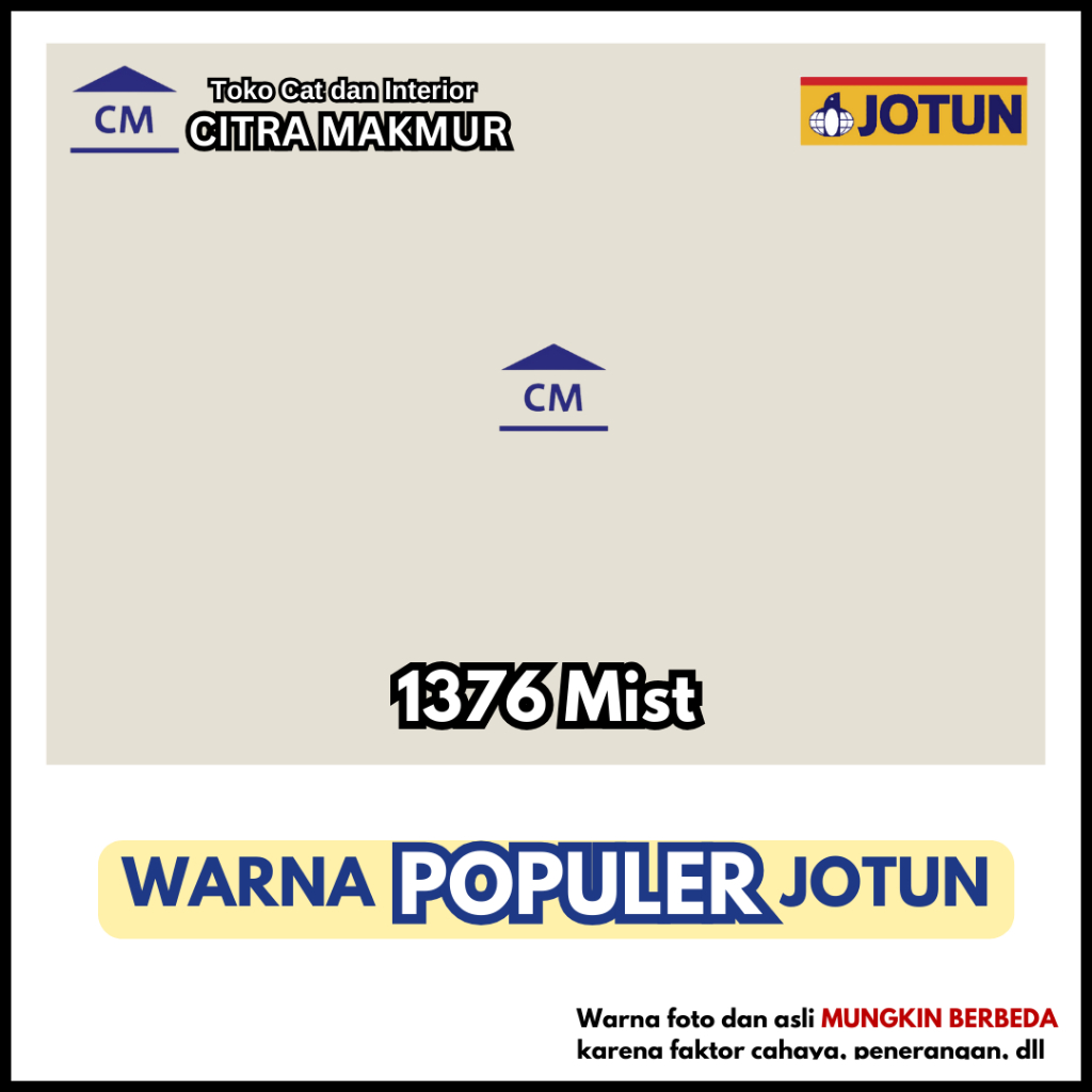 Jual Jotun MIST 1376 (WARNA POPULER JOTUN) - CAT TEMBOK INTERIOR DAN ...