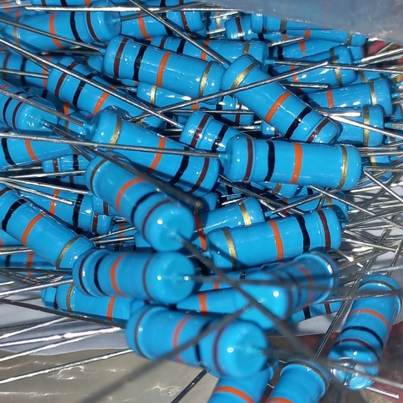 Jual resistor 10k 3w R 10 K kilo 3 watt w 3watt 3wat A 10 kilo | Shopee ...