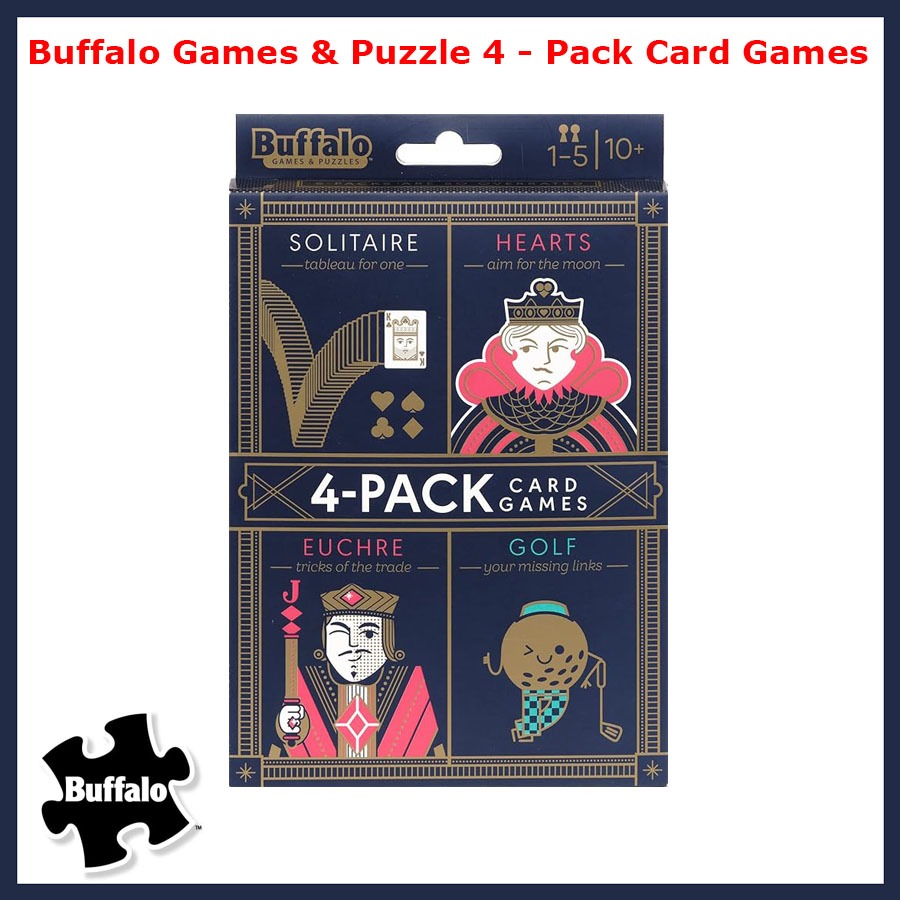 Jual Buffalo Card Game 4 - Pack Permainan Kartu untuk 1-5 Orang ...