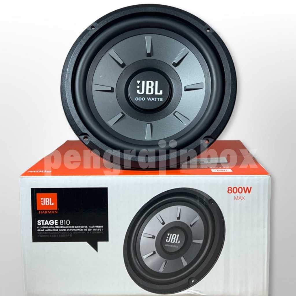 Jual Subwoofer JBL 8 inch STAGE 810 (ORIGINAL) BASS MANTAP | Shopee ...