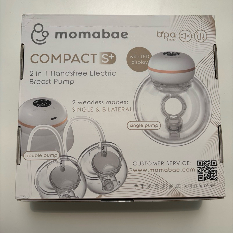 Jual Momabae Pompa Asi Compact S+ 2in1 Handsfree SECOND Mulus | Shopee ...