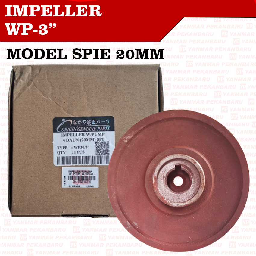 Jual WP30 WP80 Impeller Kipas Model Spy Spie 20MM Mesin Pompa Air Alkon ...