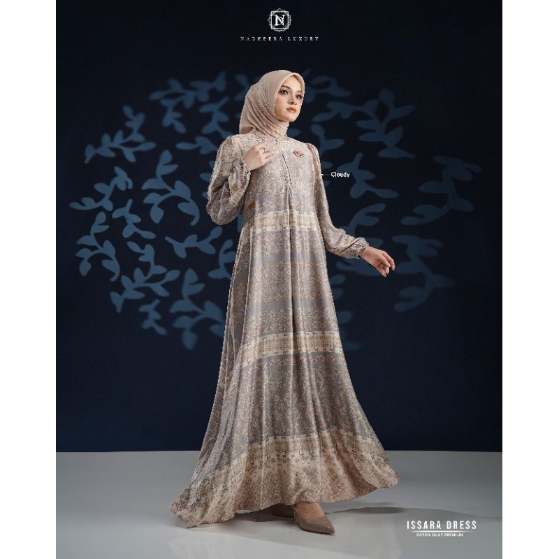 Jual Issara dress nadheera luxury | Shopee Indonesia