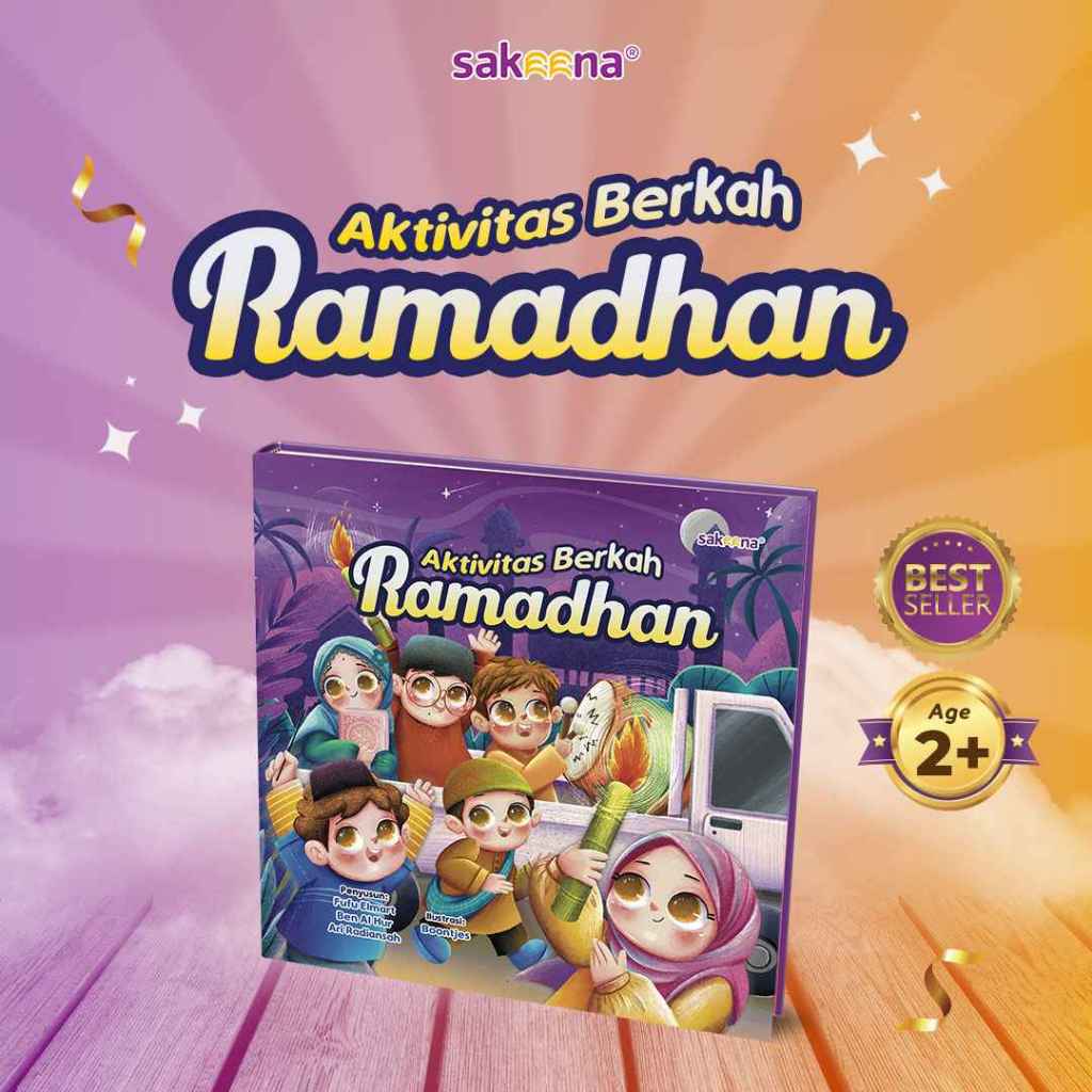 Jual SAKEENA - Buku Anak Islami | Buku Aktivitas Berkah Ramadhan ( ABR ) - Wipe Clean ...