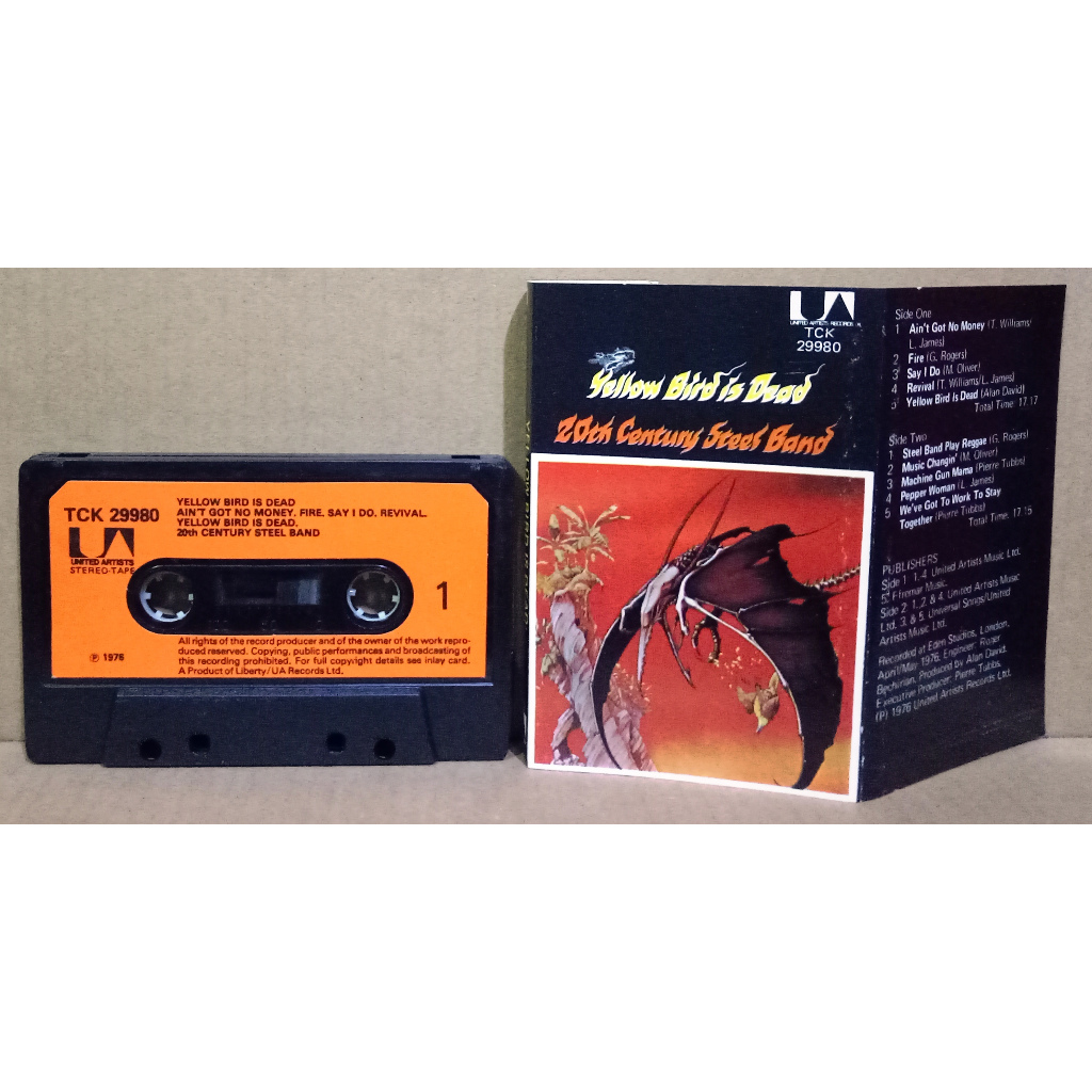 Jual 20TH CENTURY STEEL BAND - YELLOW BIRD IS DEAD - Kaset Impor ...