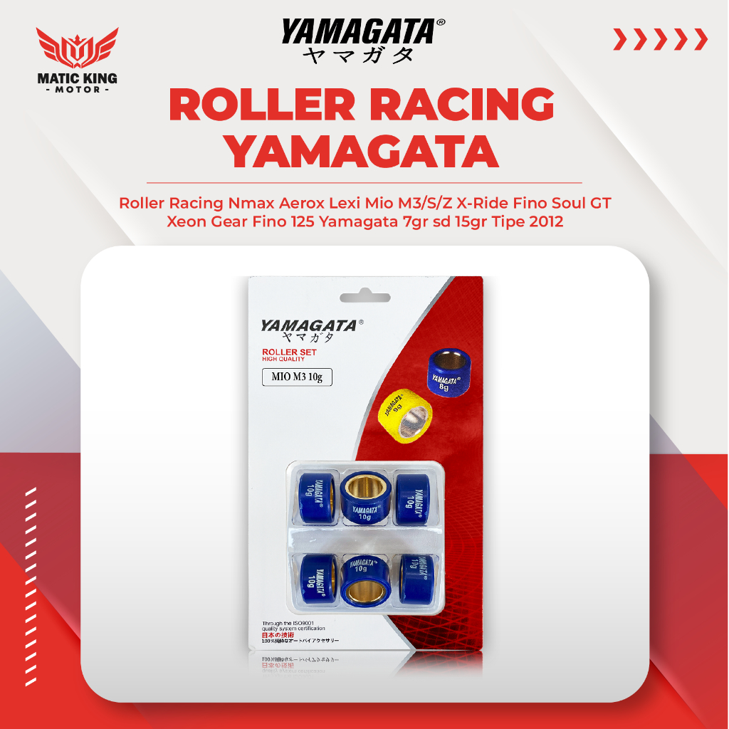 Jual Roller Nmax Lexi Aerox Mio M3 S 125 GT 125 Xeon Free Go Racing ...