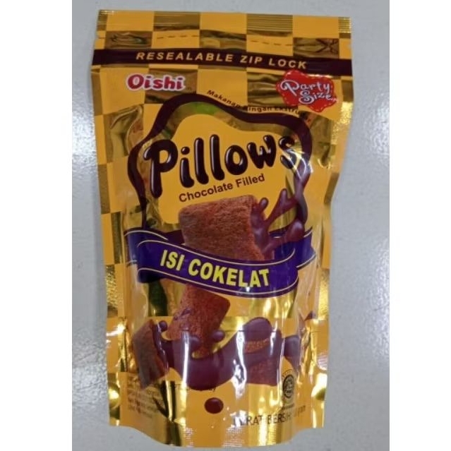Jual Oishi pillows isi coklat & ubi 100g | Shopee Indonesia