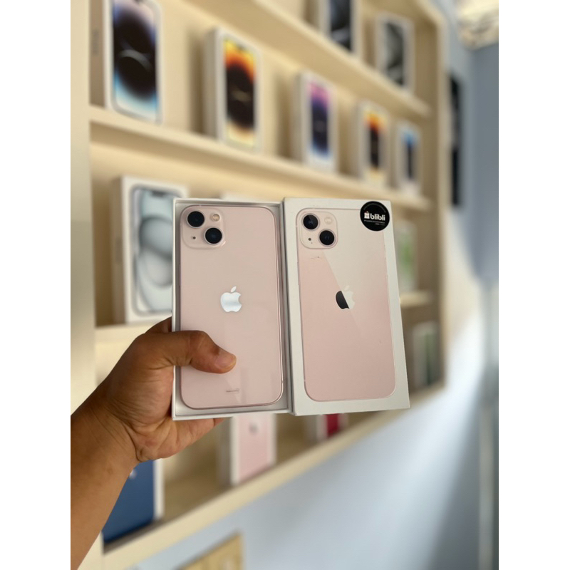 Jual IPHONE 13 128GB PINK GARANSI RESMI IBOX | Shopee Indonesia