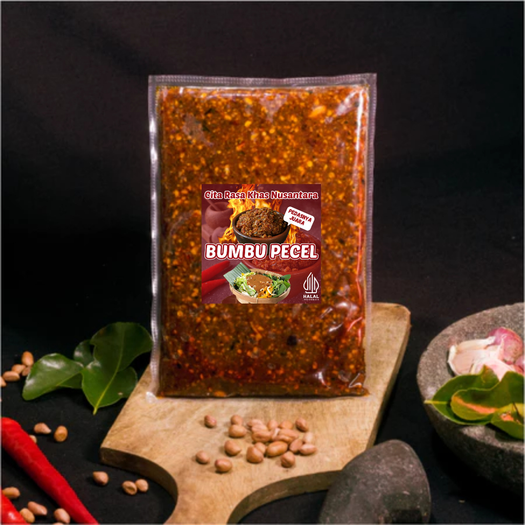 Jual bumbu pecel asli khas turi dengan kacang gurih sayur segar dan ...