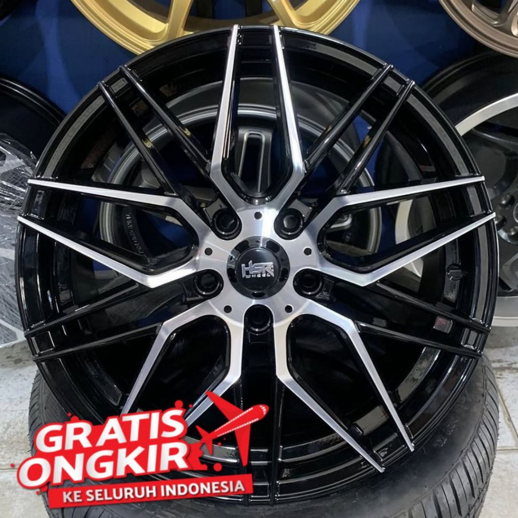 Jual Velg Mobil Crv Biante Juke Innova Civic Xpander Ring 17 HSR BOTAWA Lubang Baut 5x114 ...