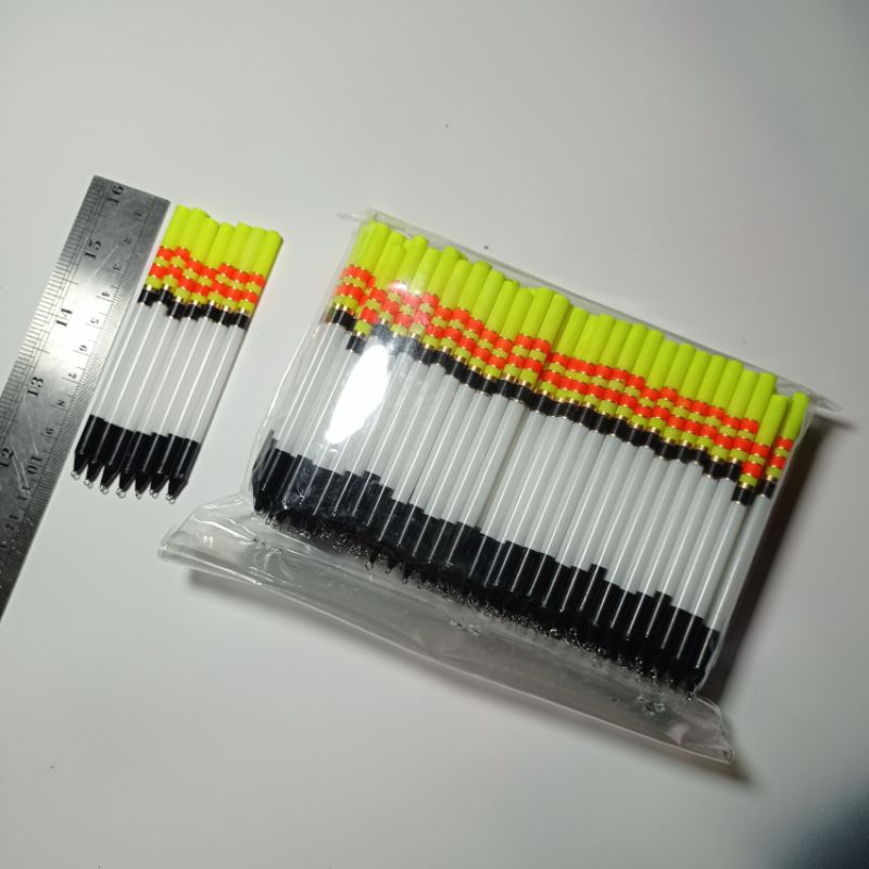 Jual Pelampung pancing pipet 10cm { isi 10 pcs } grosir | Shopee Indonesia