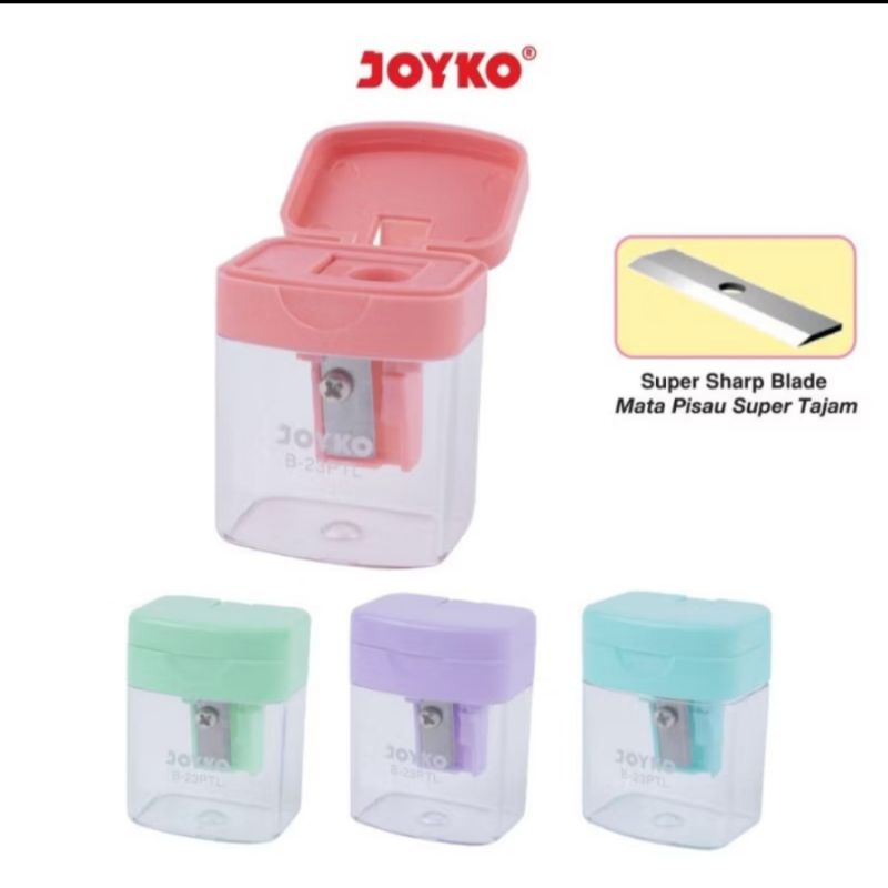 Jual JOYKO B-167 SHARPENER SERUTAN PENSIL ALAT TULIS KANTOR | Shopee ...