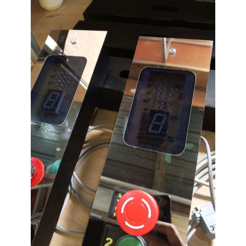 Jual panel lift barang 2 lantai panel tombol stenlis 1phase 3phase jg ...