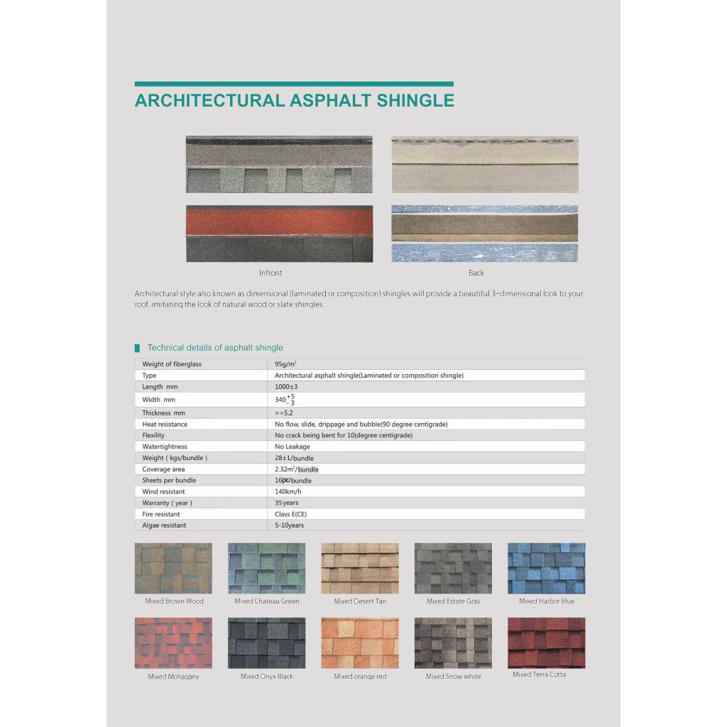 Jual Atap Bitumen Gemstone Architectural Laminated | Shopee Indonesia