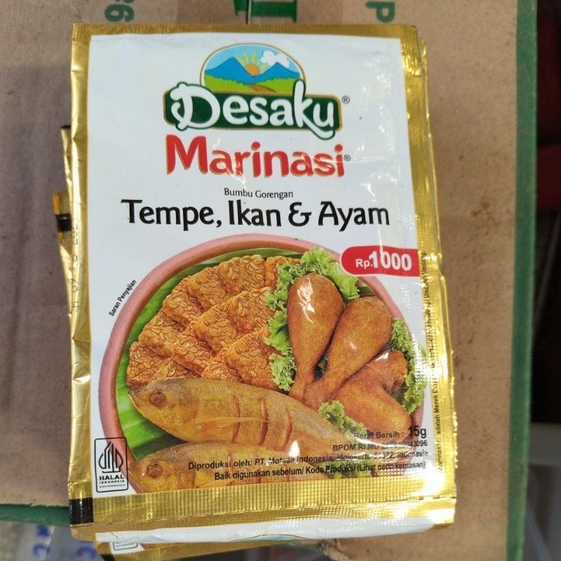 Jual Marinasi Bubuk Tempe,ikan dan ayam/sachet | Shopee Indonesia