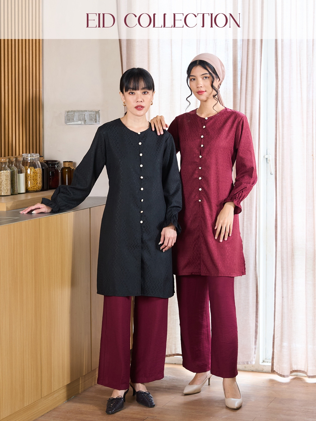 Jual Nomitee's Eshma Set Setelan Wanita | Shopee Indonesia