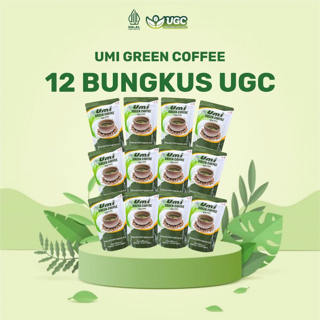 Jual Umi Green Coffee 12 Bungkus UGC | Shopee Indonesia