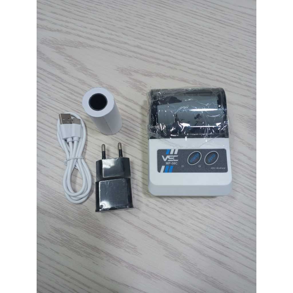 Jual VSC 58C MOBILE THERMAL PRINTER SUPPORT MOKA POS BLUETOOTH PRINTER ...