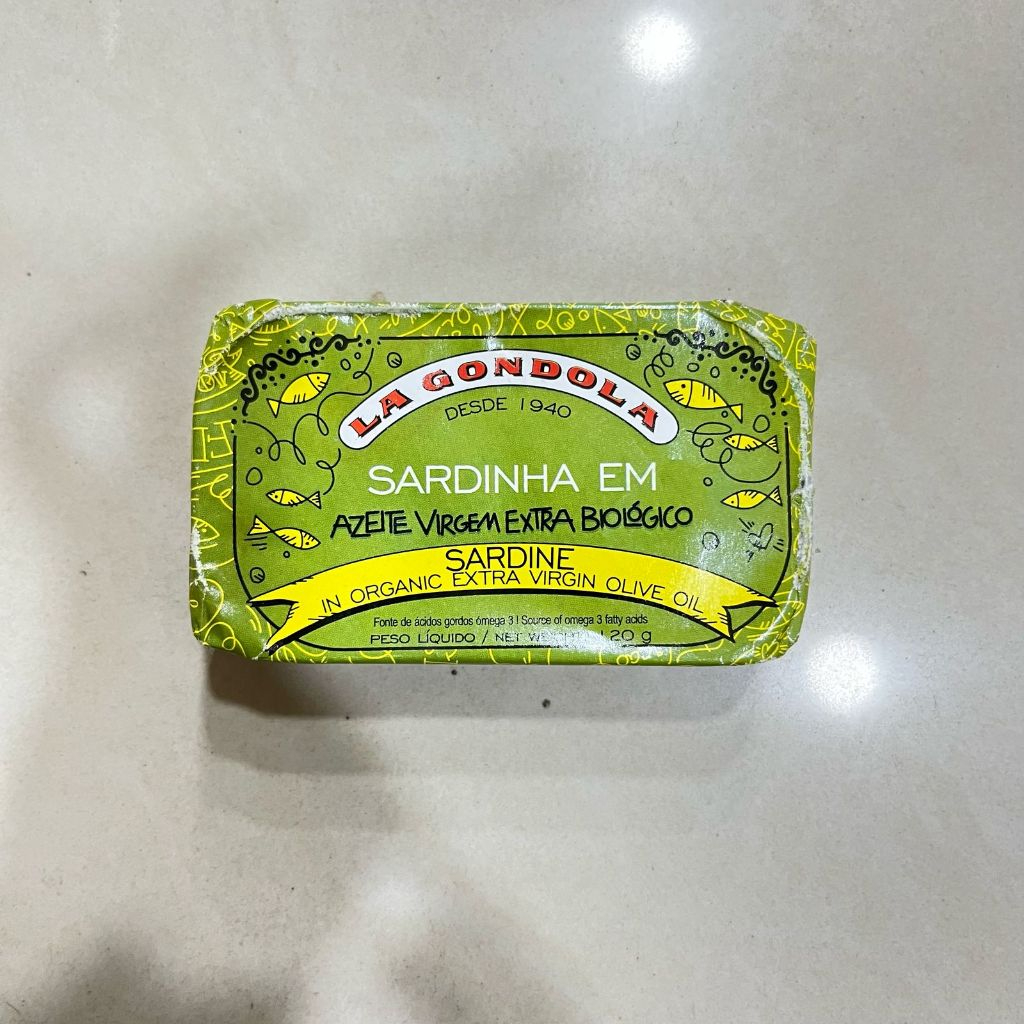 Jual La Gondola Sardine Organic Olive Oil 120 G | Shopee Indonesia