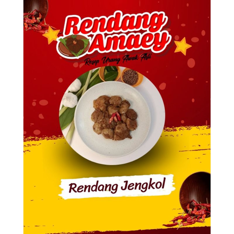 Jual Rendang Jengkol- Rendang Amaey | Shopee Indonesia