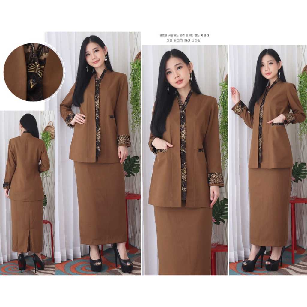 Jual Setelan Blazer PNS ASN Seragam PNS Pemda Baju Dinas Setelan Jas PDH Wanita - 5001 Pemda ...