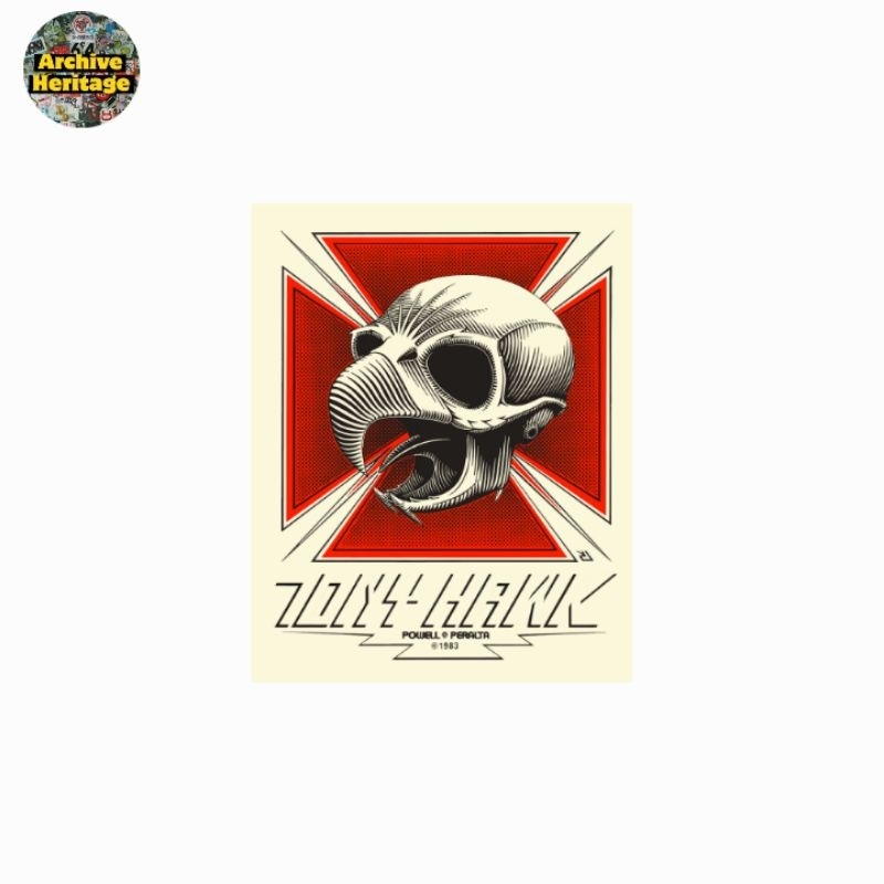 Jual sticker Powell Peralta Tony Hawk skateboards stiker | Shopee Indonesia