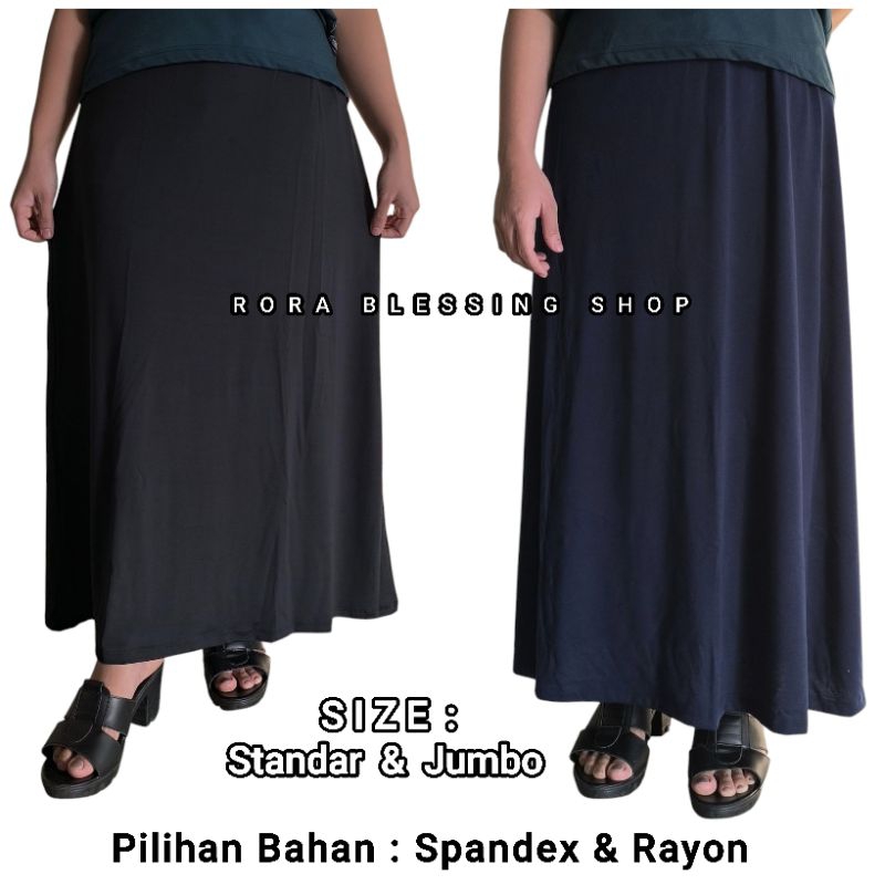 Jual Rok Panjang - Rok Formal Kerja - Rok Sehari-hari - Tebal Adem ...