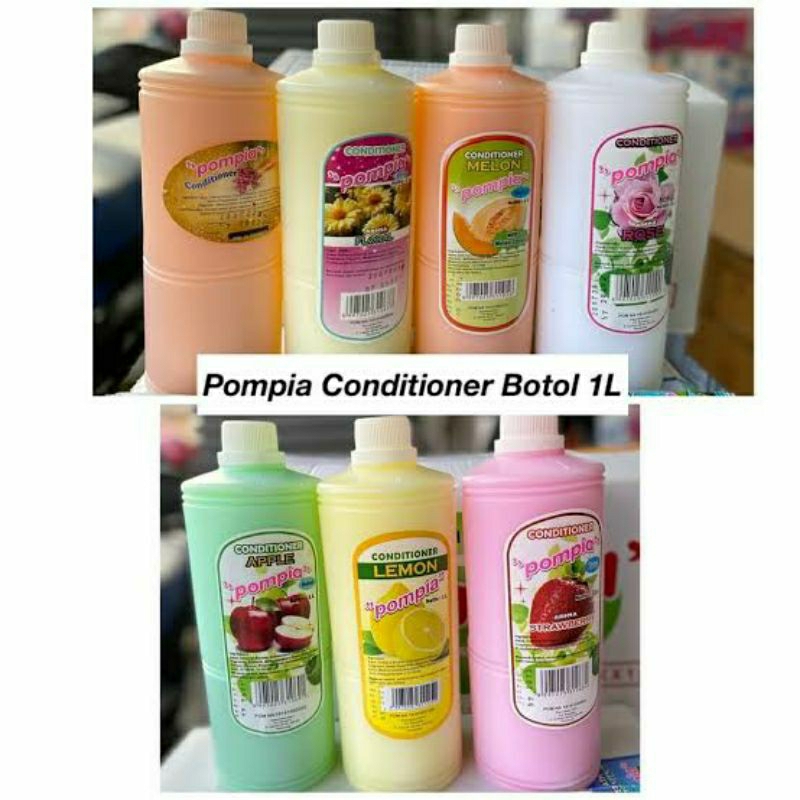 Jual POMPIA CONDITIONER BOTOL 1 LITER | Shopee Indonesia