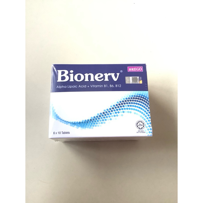 Jual Bionerv 6 x 10s, vit B1 - Malaysia | Shopee Indonesia