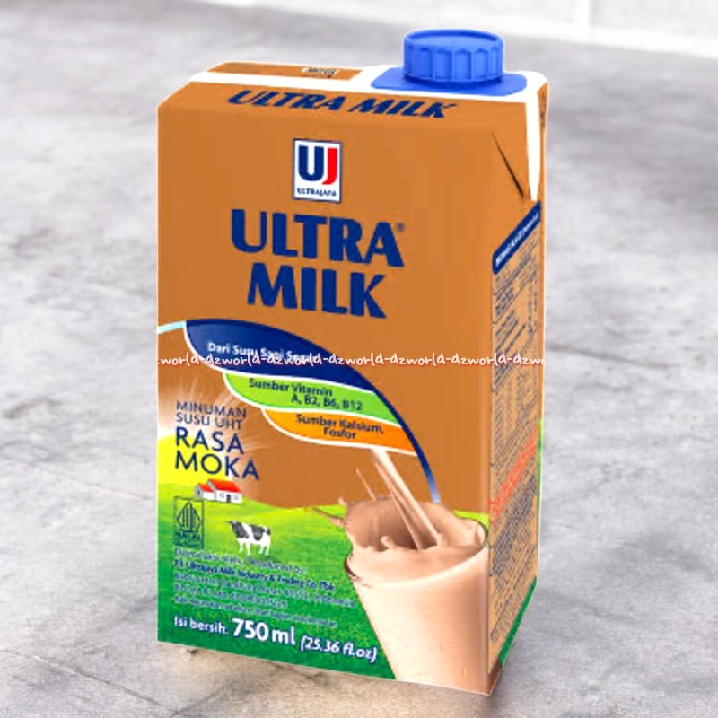 Jual Ultra Milk 750ml Rasa Moka Minuman Susu UHT Siap Minum Ultrajaya ...