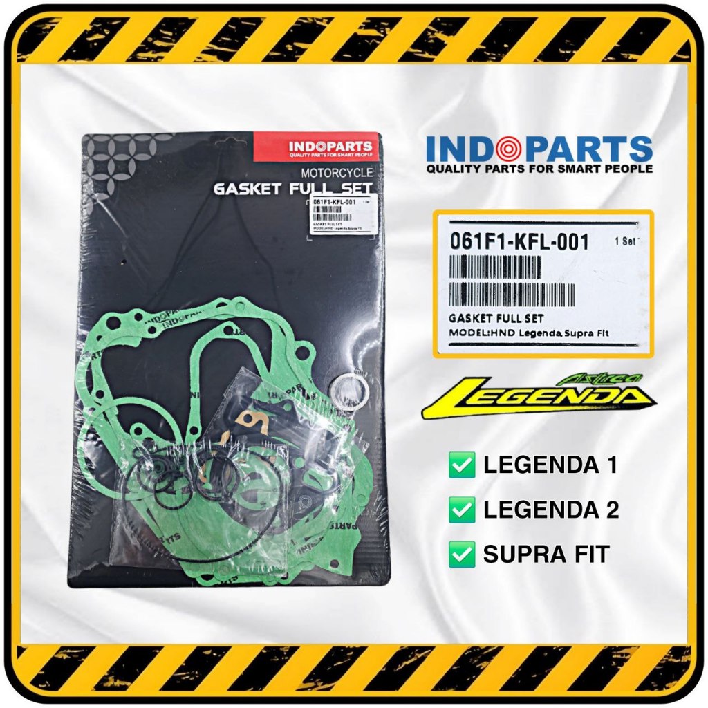 Jual Pack / Packing / Gasket Fullset Full Set Mesin Honda LEGENDA SUPRA FIT REVO OLD dsb by ...