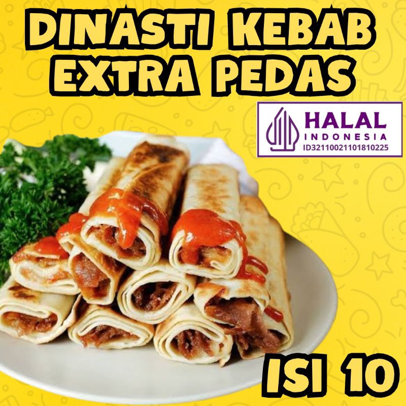 Jual Dinasti Kebab - Kebab Mini Frozen Rasa Extra Pedas Enak, Fresh ...
