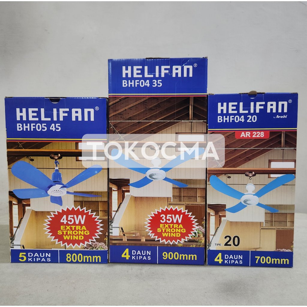 Jual Arashi Helifan BHF04 05 20w,35w,45w 20watt,35watt,45watt / Kipas ...