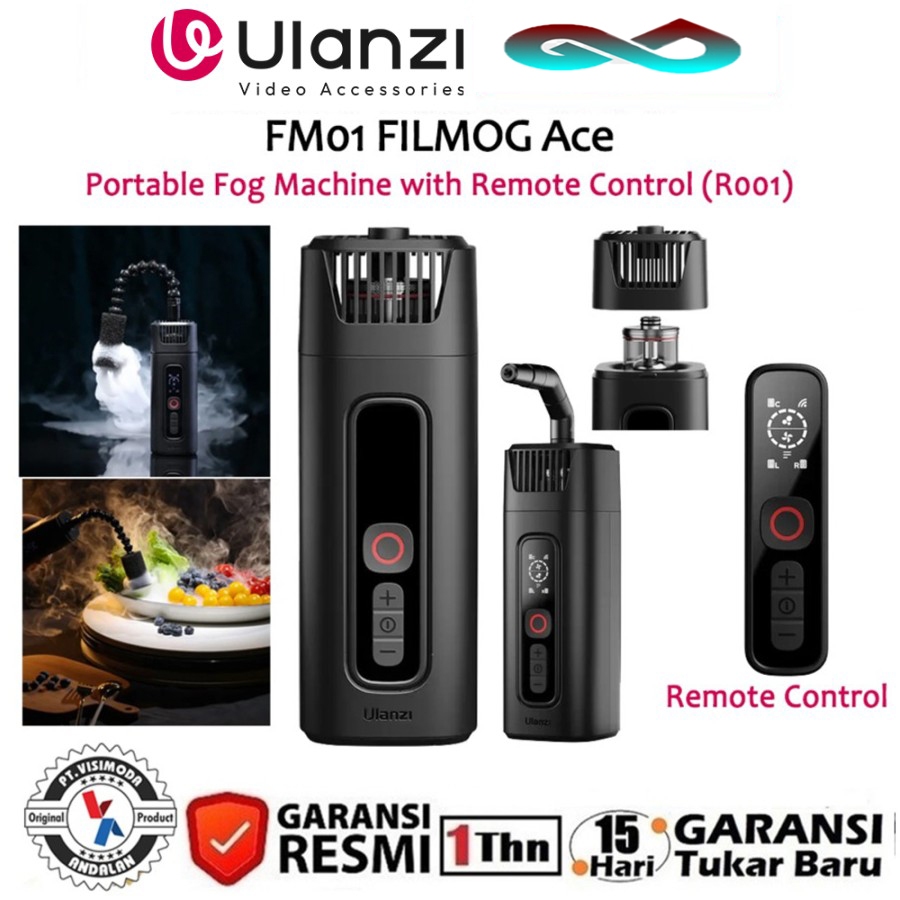 Jual Ulanzi FM01 FILMOG Ace Portable Fog Machine | Shopee Indonesia