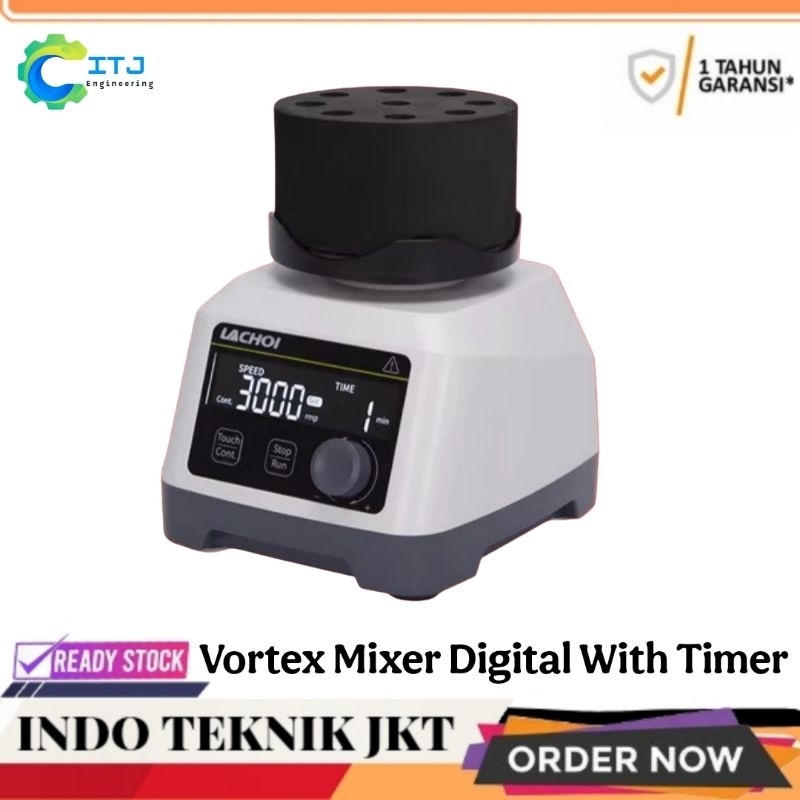 Jual Vortex Mixer Digital with Timer Multimodule | Shopee Indonesia