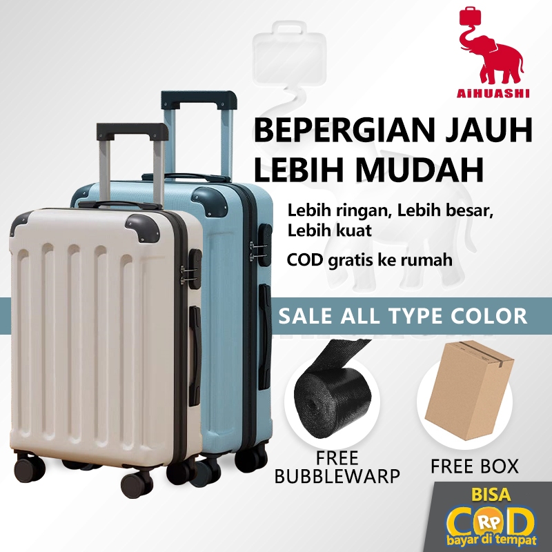 Jual AIHUASHI KOPER TRAVEL A304 KOPER KABIN BAGASI 20"22"24 INCH KOPER ...
