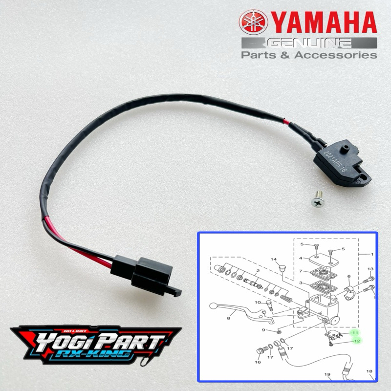 Jual KABEL SWITCH SWIT REM DEPAN R25 PNP RXKING RXS RXK | Shopee Indonesia