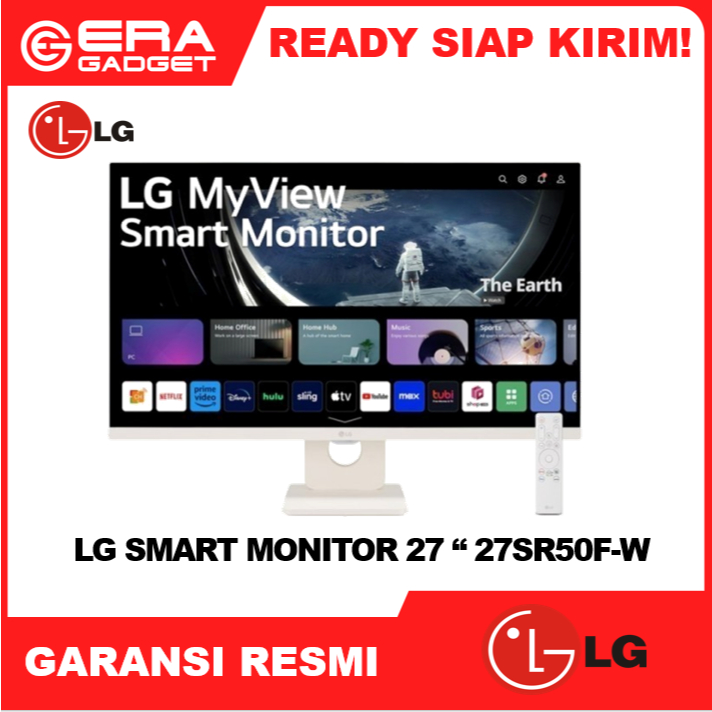 Jual LG Smart Monitor 27 Inch 27SR50F-W 27 Inch FHD IPS Speaker HDMI ...