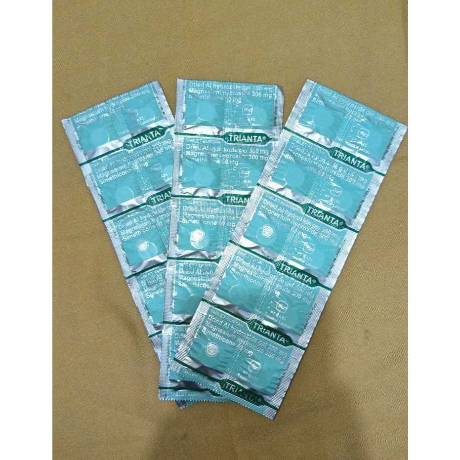 Jual TRIANTA TAB STRIP ISI 10 | Shopee Indonesia