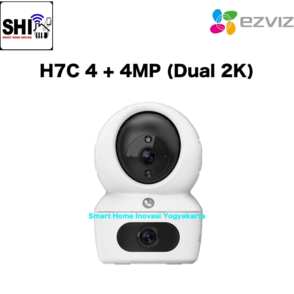 Jual EZVIZ IP Camera PTZ Indoor H7C 4+4MP (Dual 2K) | Shopee Indonesia