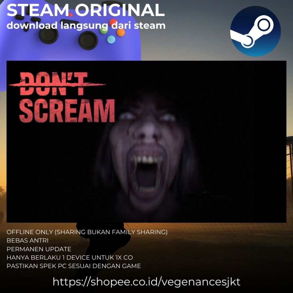 Jual DON'T SCREAM PC Game Sharing Original + Latest Update | Shopee ...