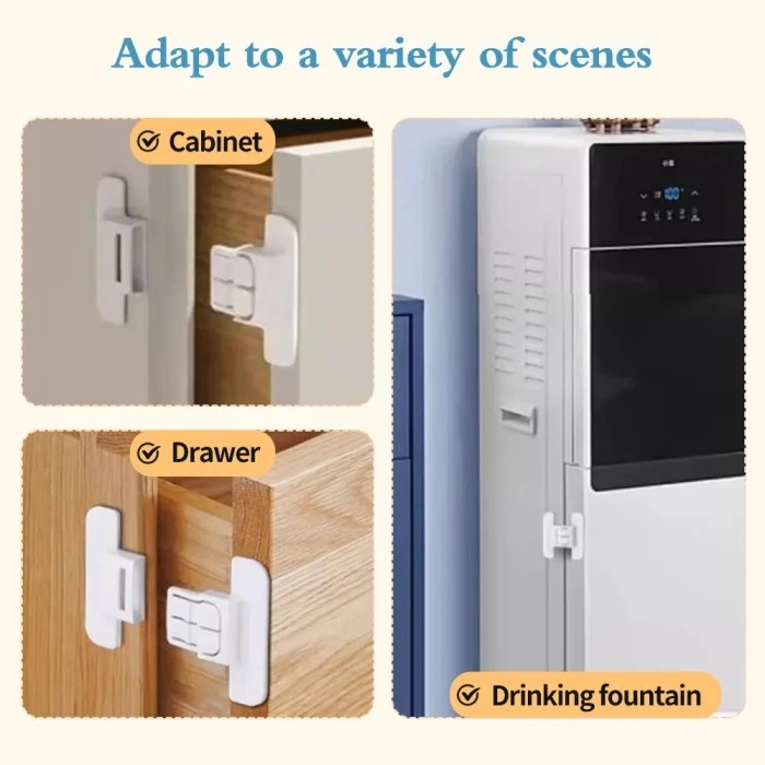 Jual Stiker Gembok Tempel Kunci Pengaman Anak Penutup Pintu Kulkas Laci ...