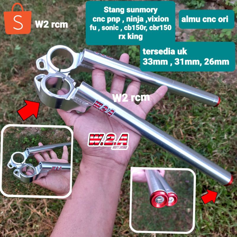 Jual Stang jepit sunmory ninja rr r ss vixion fu sonic cb150r cbr150 rx ...