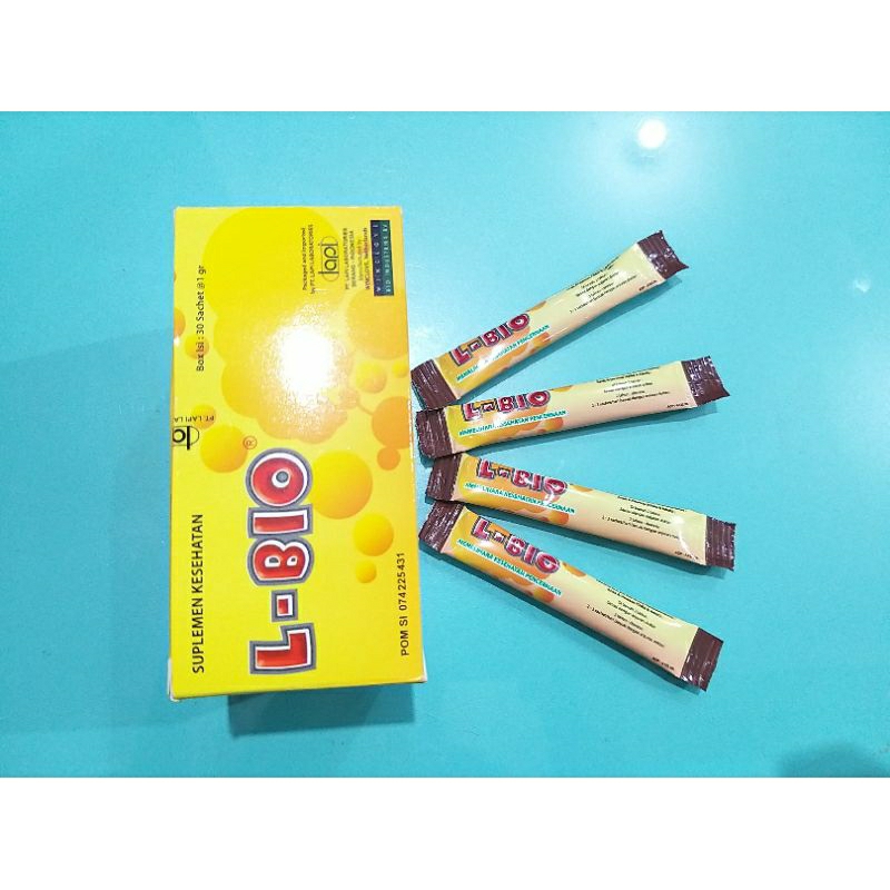 Jual L - BIO SACHET | SUPLEMEN PENCERNAAN ANAK | L-BIO | Shopee Indonesia